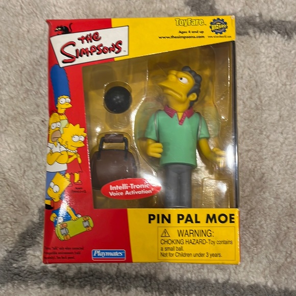 toyfare | Accents | Toyfare The Simpsons Collectible Pin Pal Moe | Poshmark